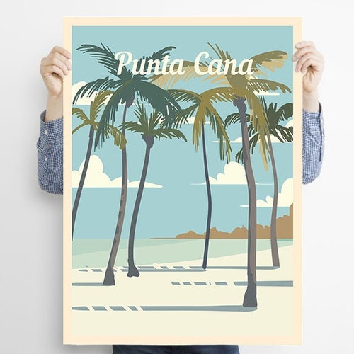 Punta Cana Dominican Republic Sticker City & Travel Stickers - Etsy