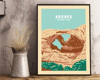 Utah, Utah Art Print, National Parks Print, Zion National Park, Arches ...