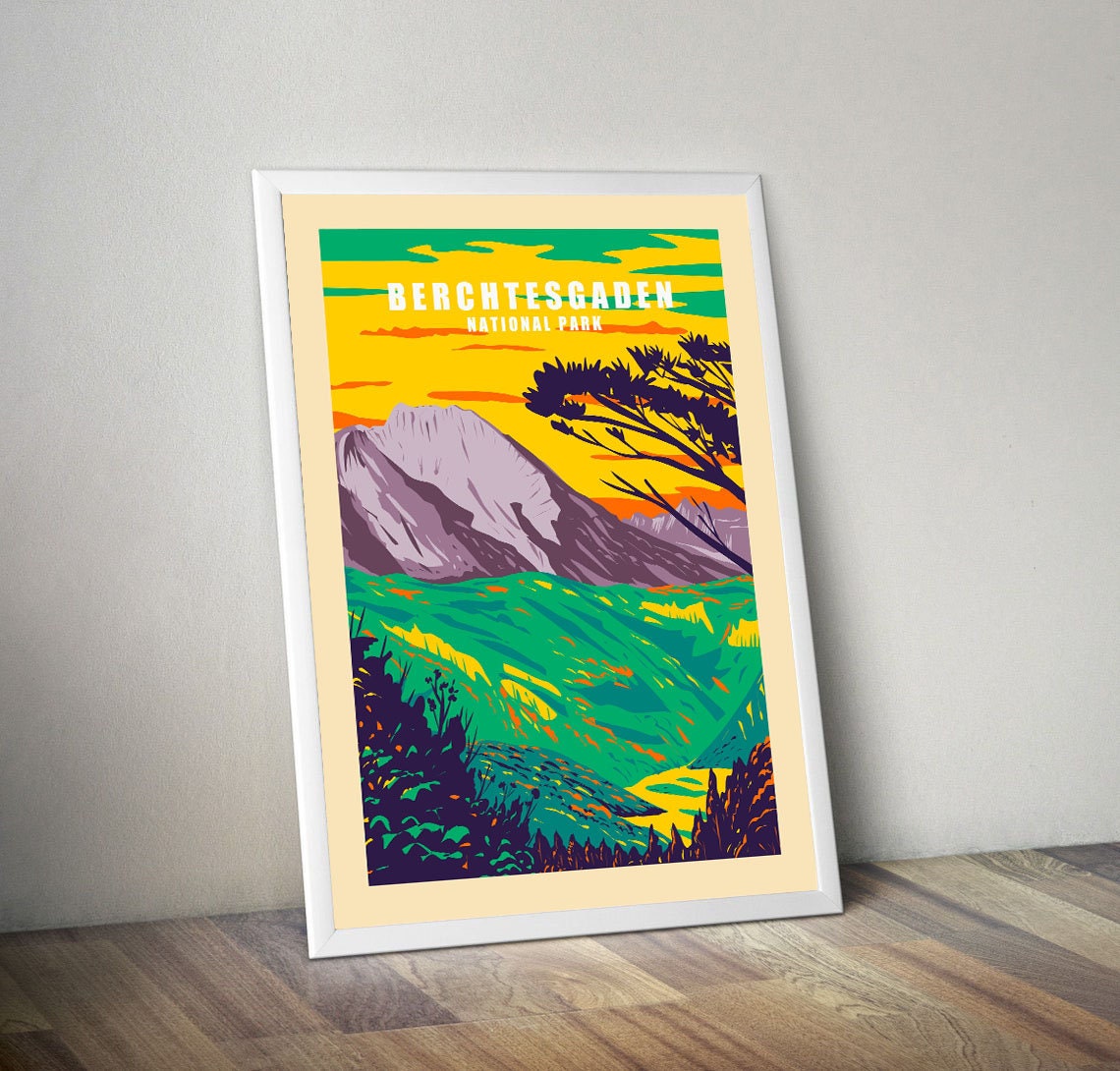 Berchtesgaden National Park Poster Germany National Park - Etsy