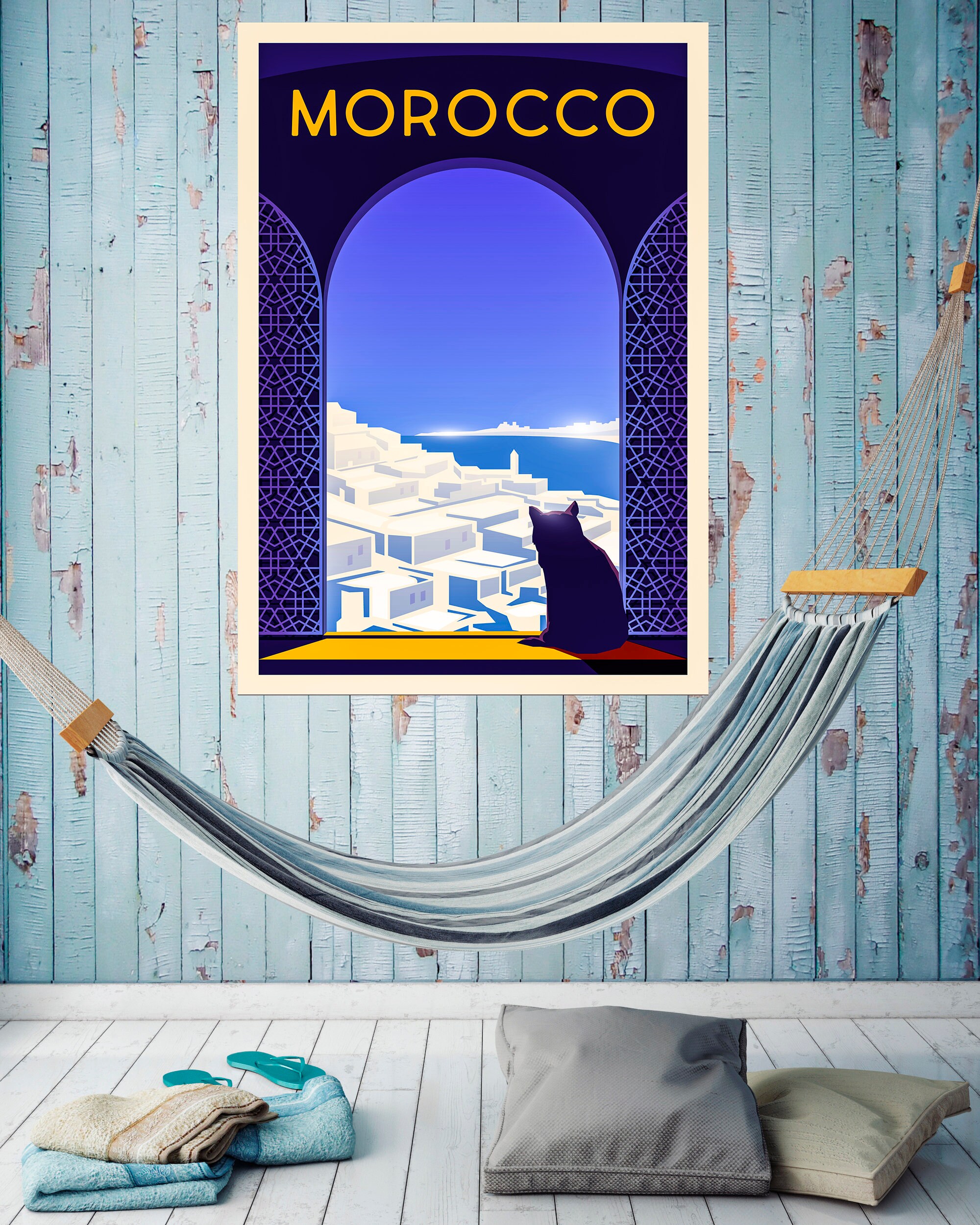 Morocco Travel Print Morocco Poster - Etsy