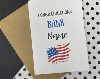 Army Graduation Card | Etsy