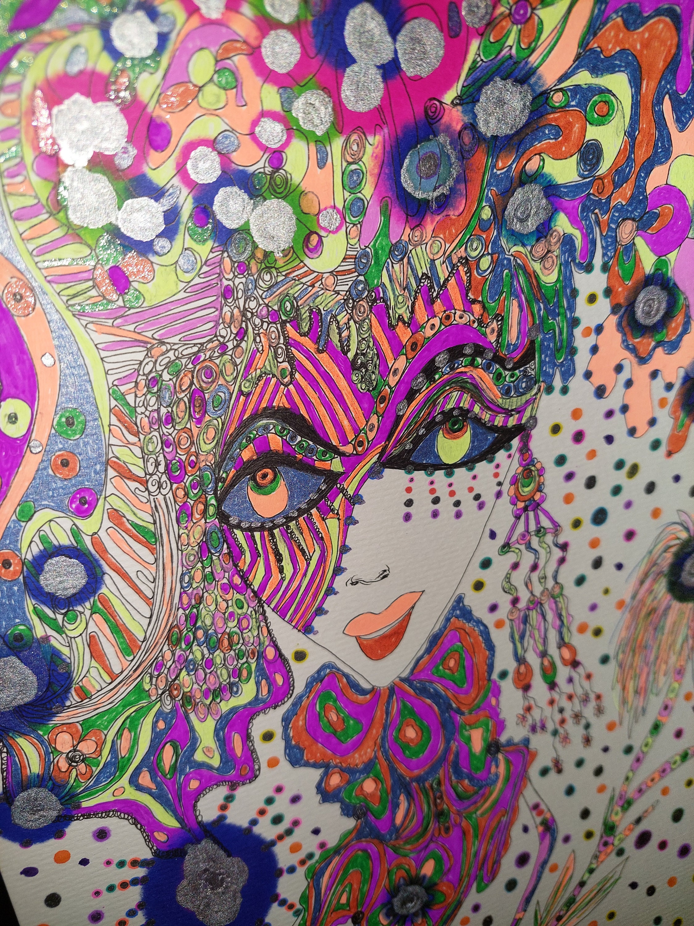 Original Mixed Media Pop Art: Glamour Girl Fashion Wall Decor - Etsy