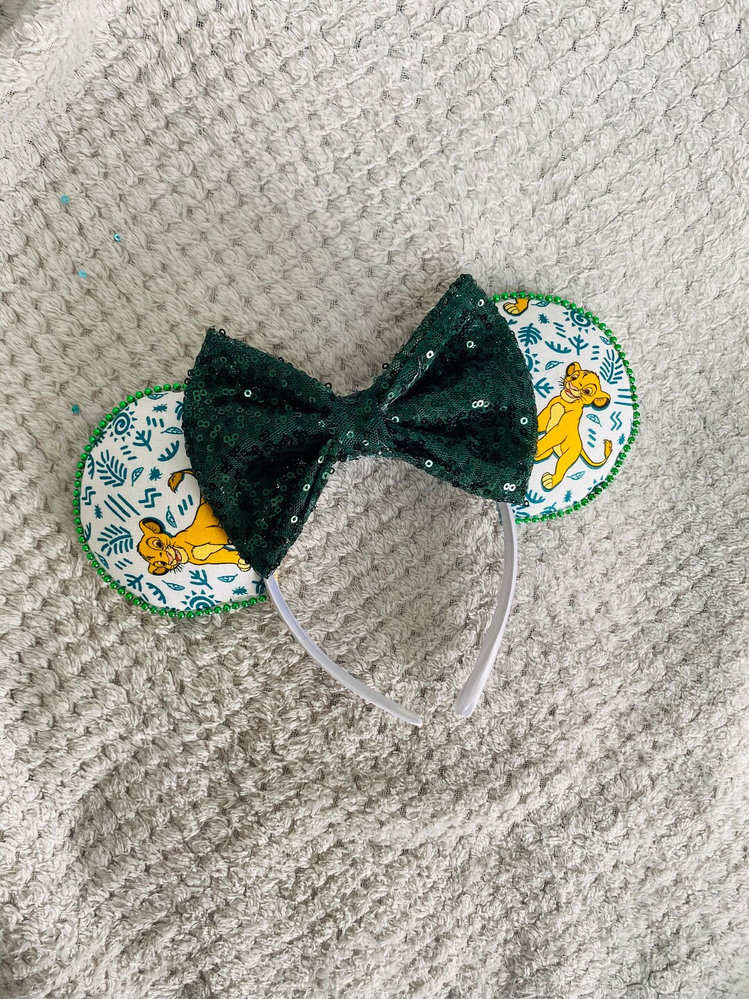 Simba the Lion King Disney Ears various Bow Colours - Etsy