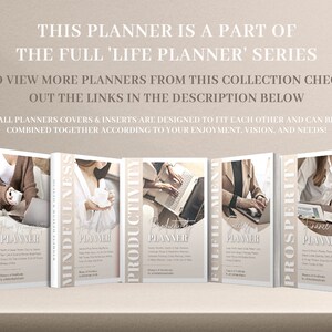 Success Planner Printable Bundle With 60+ Inserts, 18 Sizes, Project ...