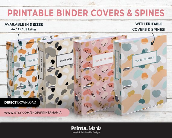 School Binder Designs