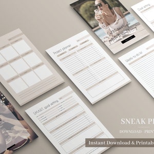 Success Planner Printable Bundle With 60+ Inserts, 18 Sizes, Project ...