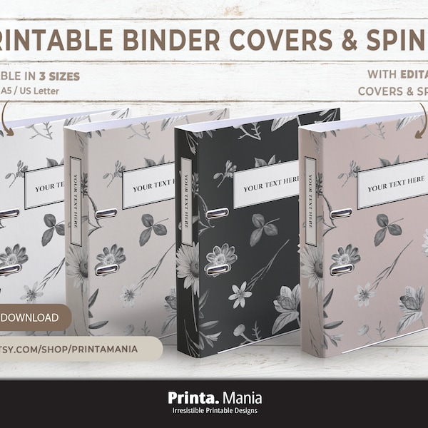 Personalized Binder - Etsy