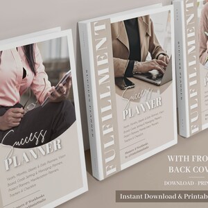 Success Planner Printable Bundle With 60+ Inserts, 18 Sizes, Project ...