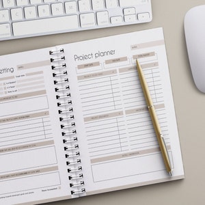 Success Planner Printable Bundle With 60+ Inserts, 18 Sizes, Project ...