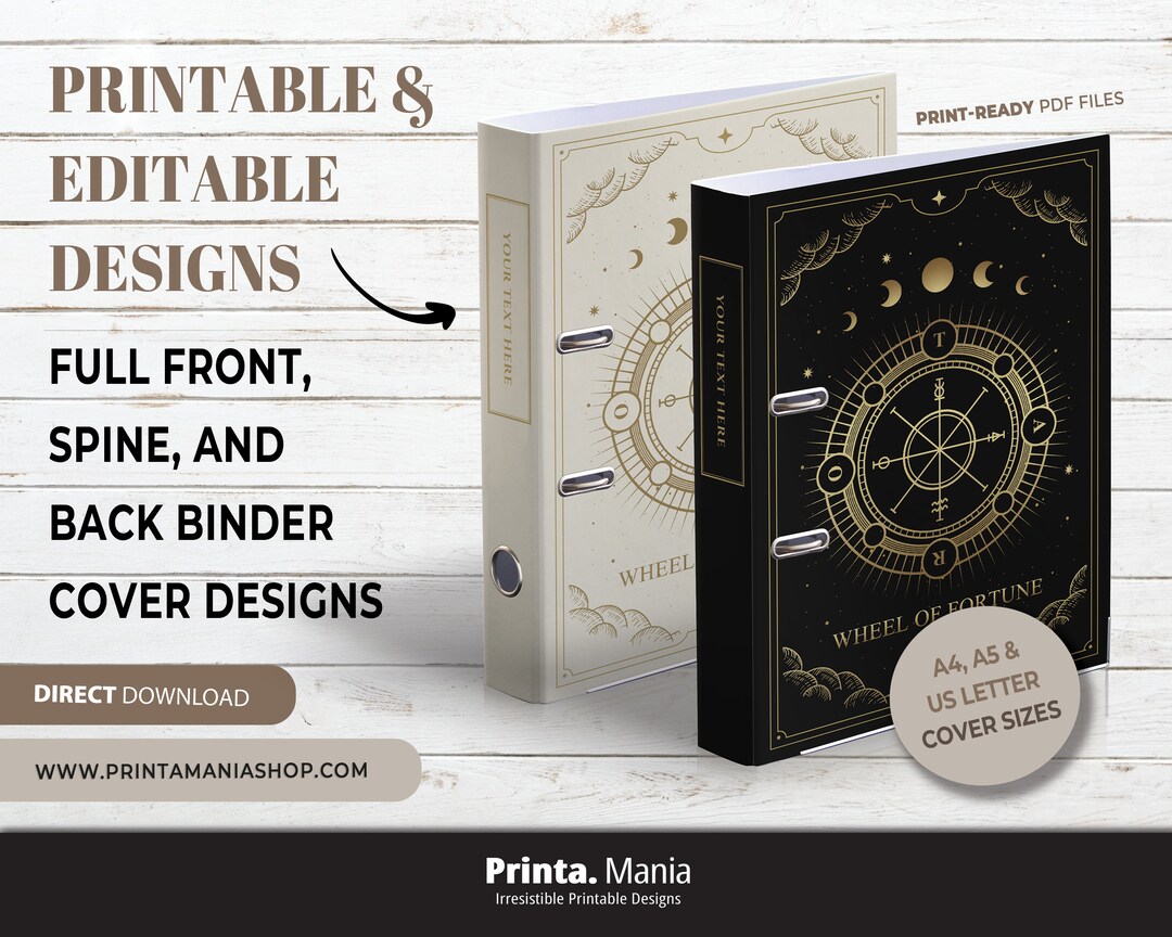 Tarot Cards, Moon Phases, Zodiac Wheel, Astrology Binder, Witch ...