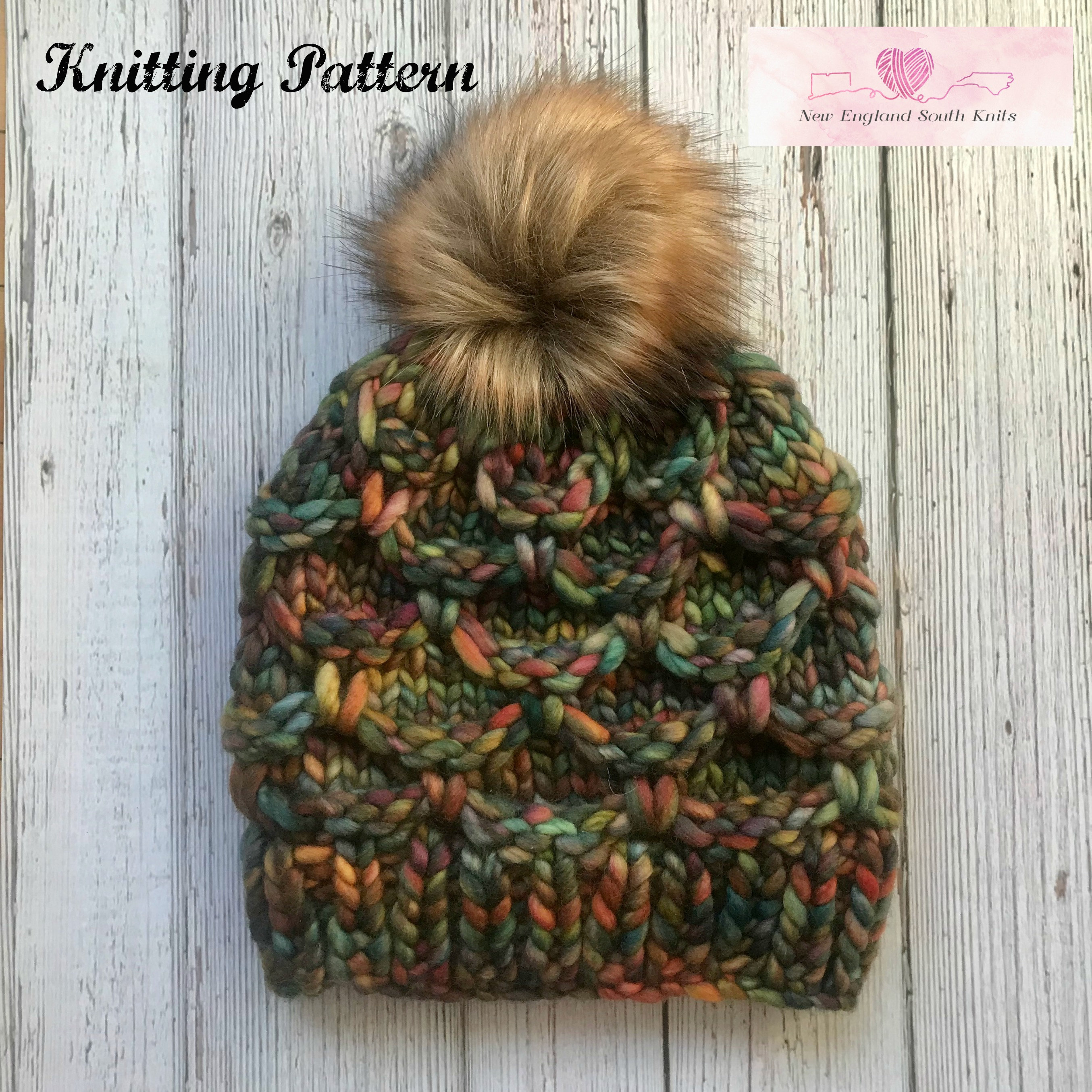 Knitting Pattern: the Hilly Hat by New England South Knits - Etsy