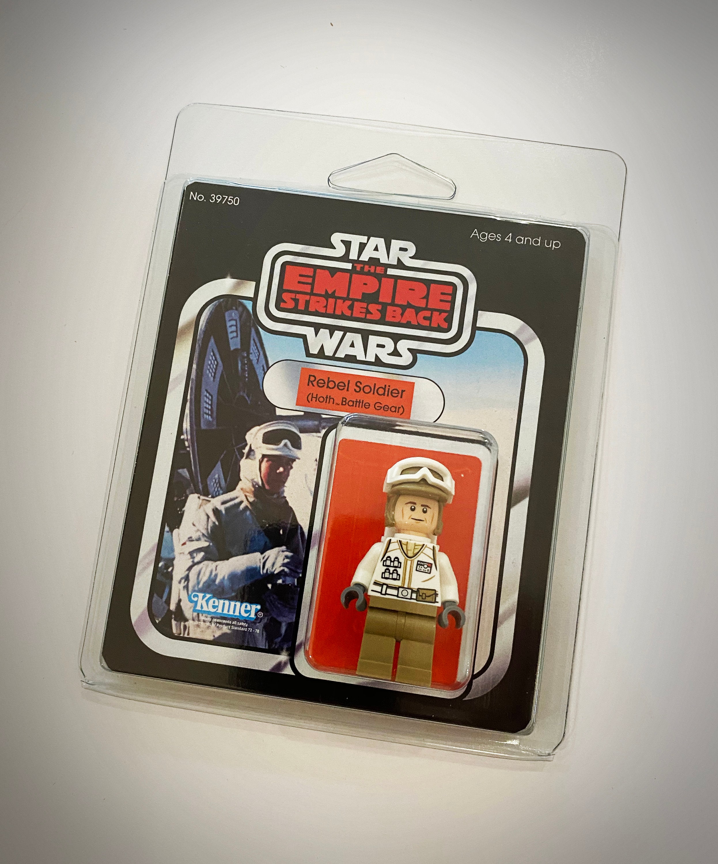 Star Wars Vintage Style Blister Packaging for Lego Figures Empire ...
