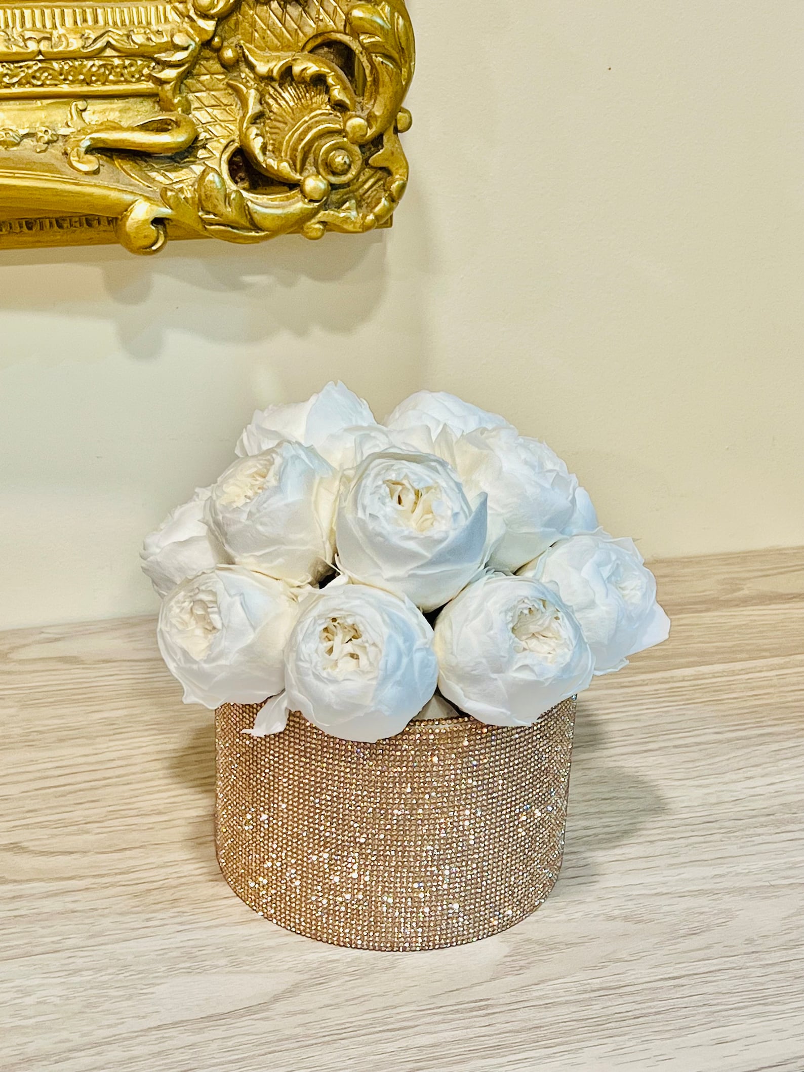 Preserved PEONIES in a Crystal Box Forever PEONIES - Etsy