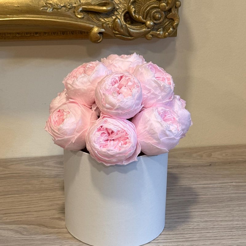 Hat Boxes Peonies - Etsy