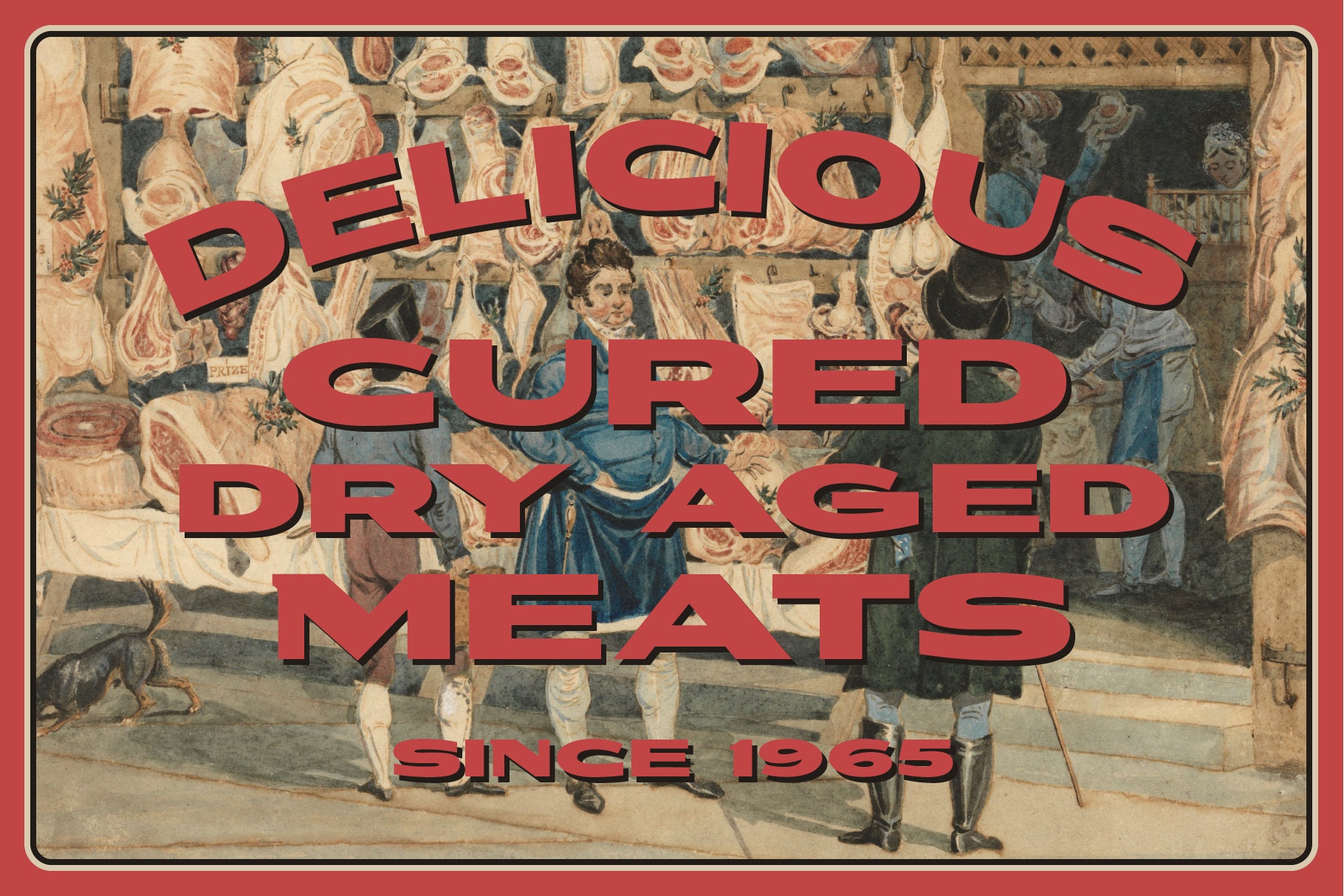 Provisions Industrial Retro Typeface Vintage Font Textured - Etsy