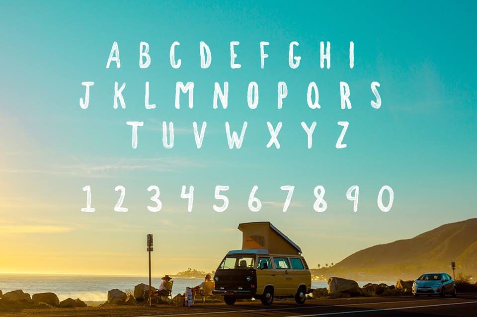 Westfalia SVG - Hand Painted Font, Textured Font, Logo Font, Signature ...