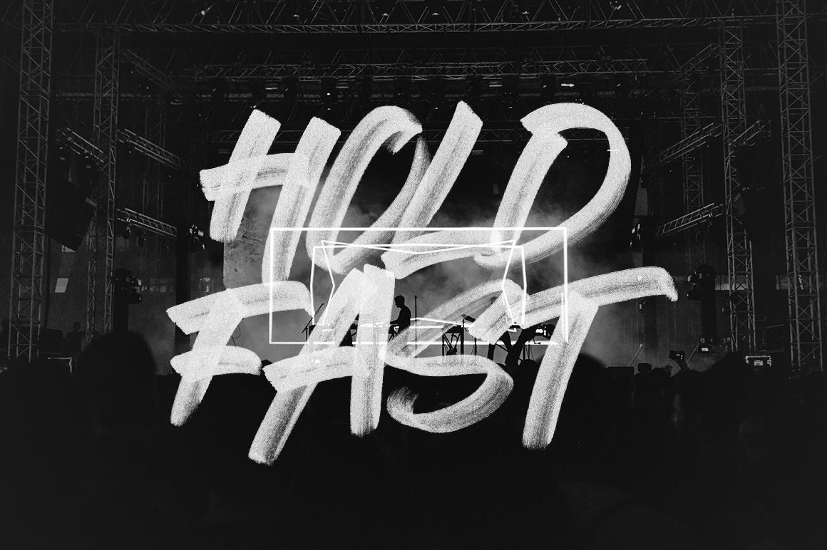 Rhythmic SVG Brush Font, Textured Font, Logo Font, Signature Font ...