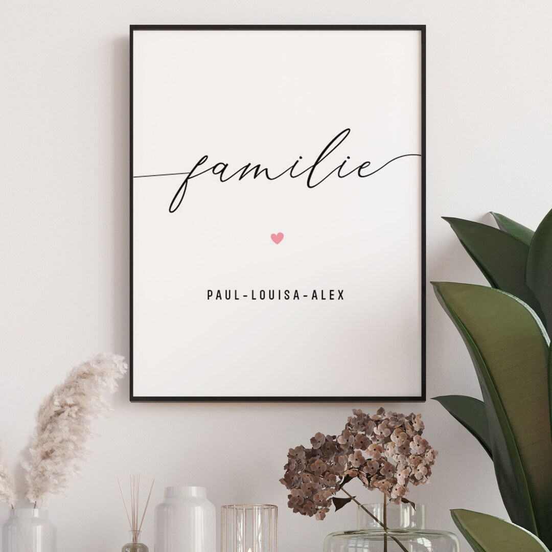 Personalized Family Poster Moving Initiation Poster - Etsy