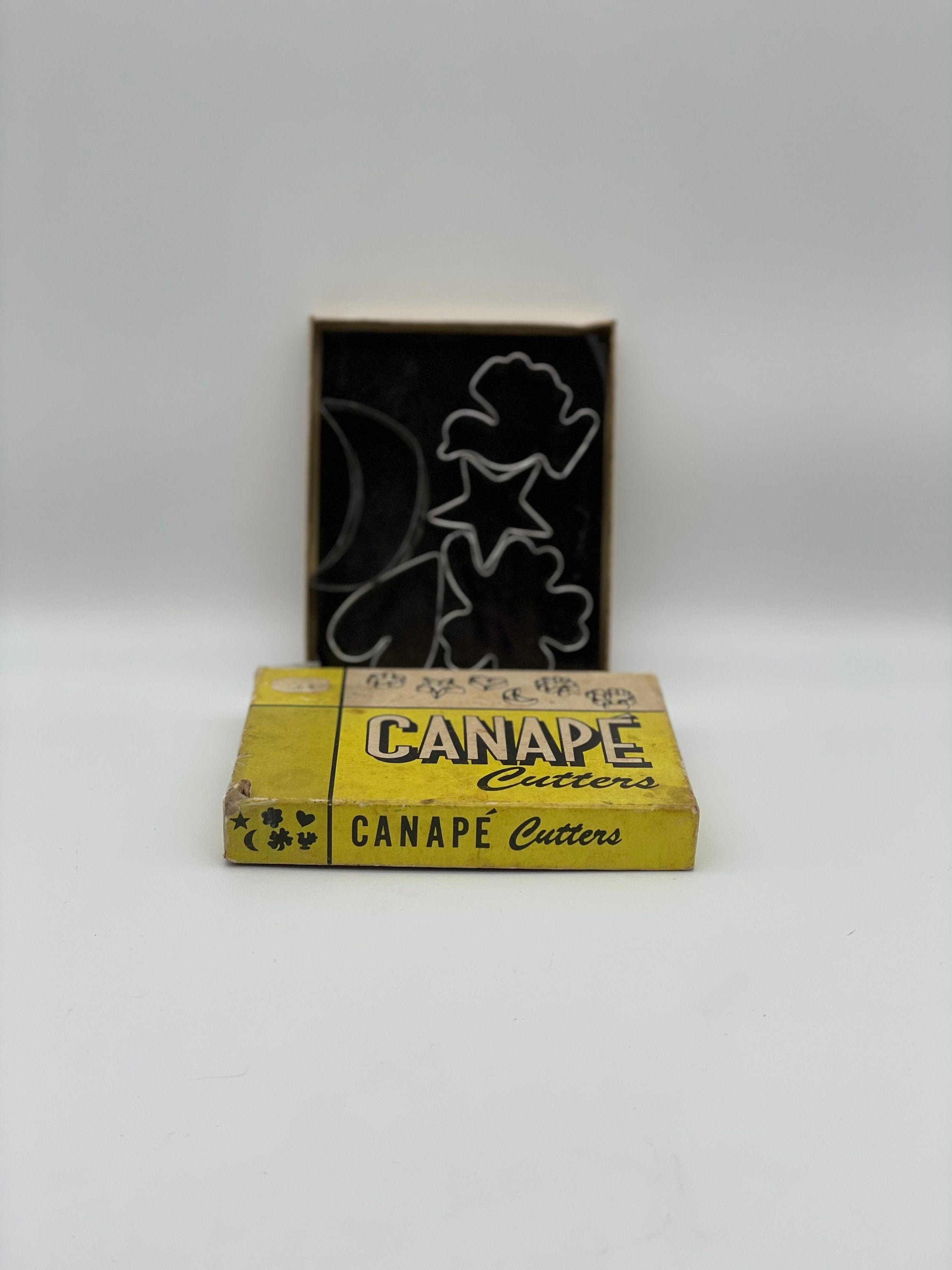 Vintage Original Box of 5 Canapé Cutters | Etsy