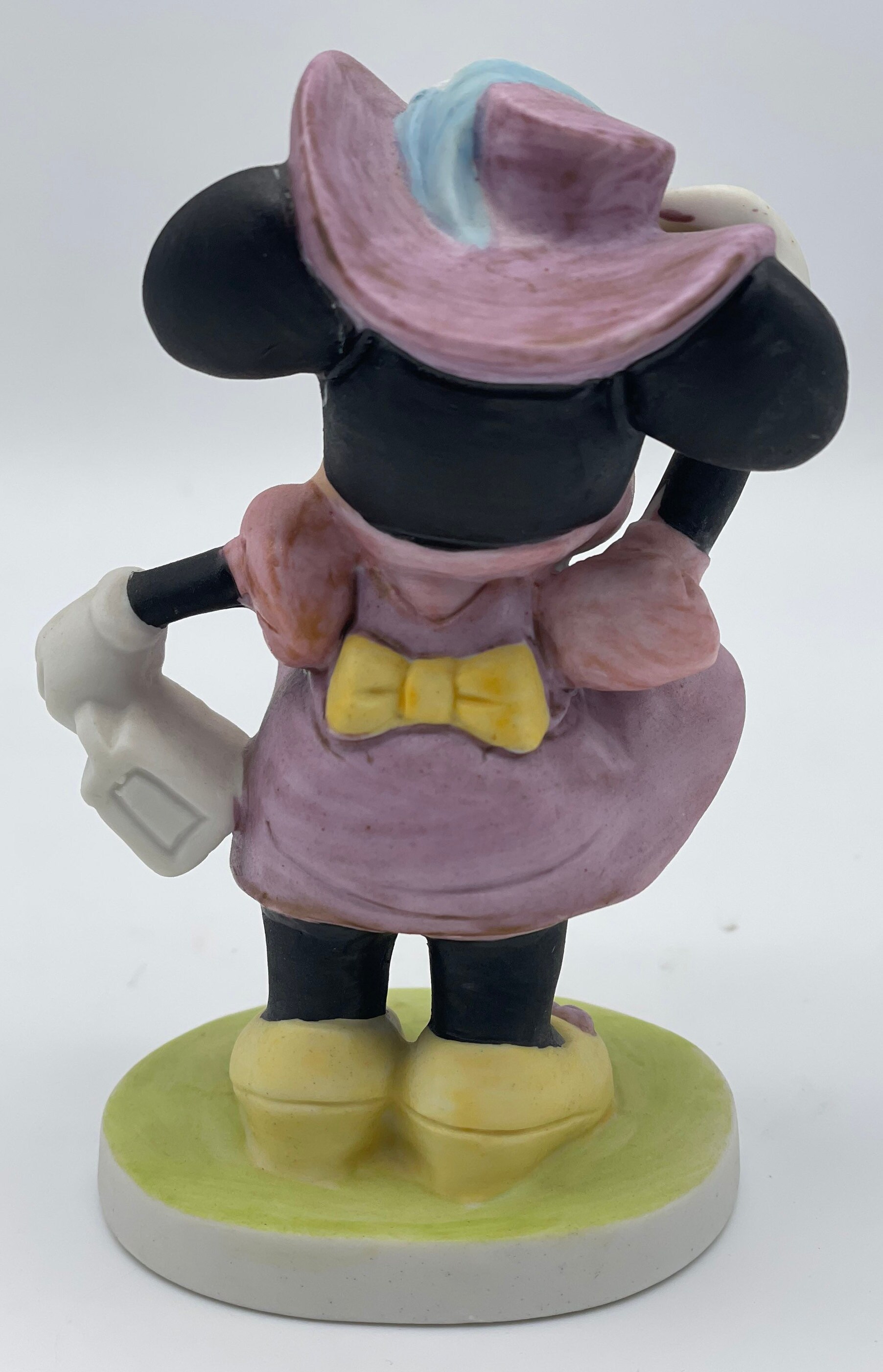 Vintage Disney Minnie Mouse Porcelain Figurine | Etsy