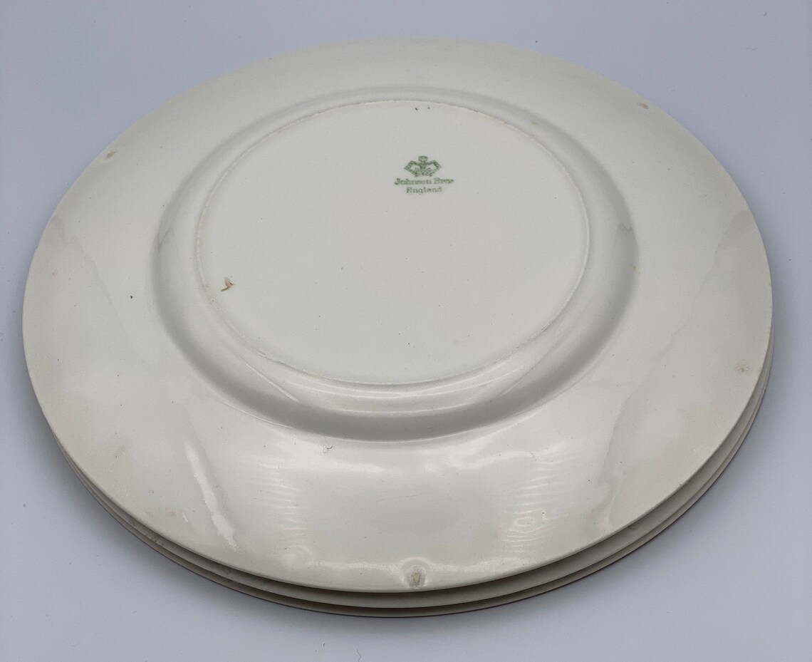 Vintage Johnson Brothers England China Dinner Plate - Etsy