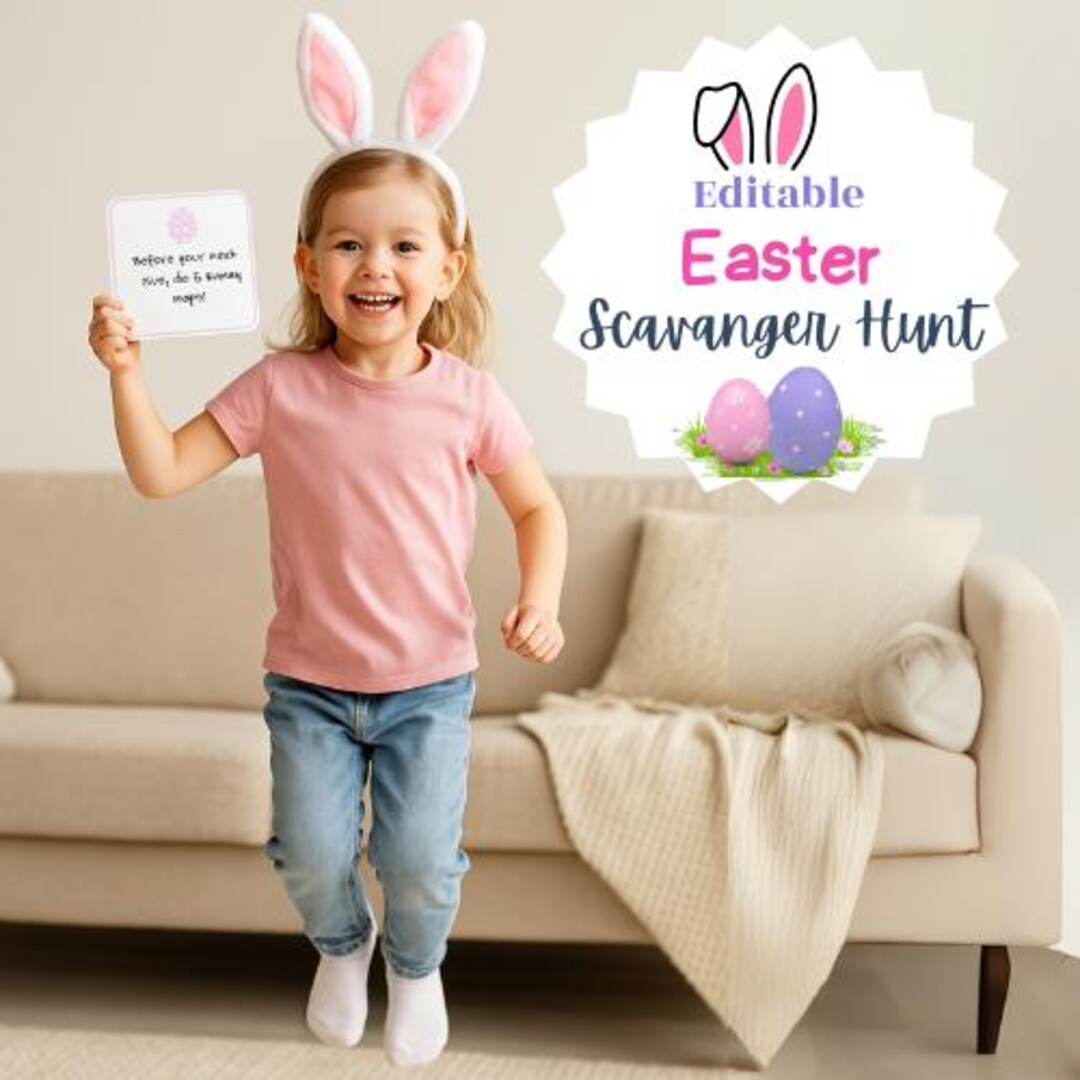 Easter Scavenger Hunt Clues, Clue Cards Printable Scavenger Hunt ...