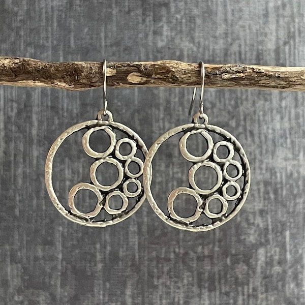 Rustic Earrings - Etsy