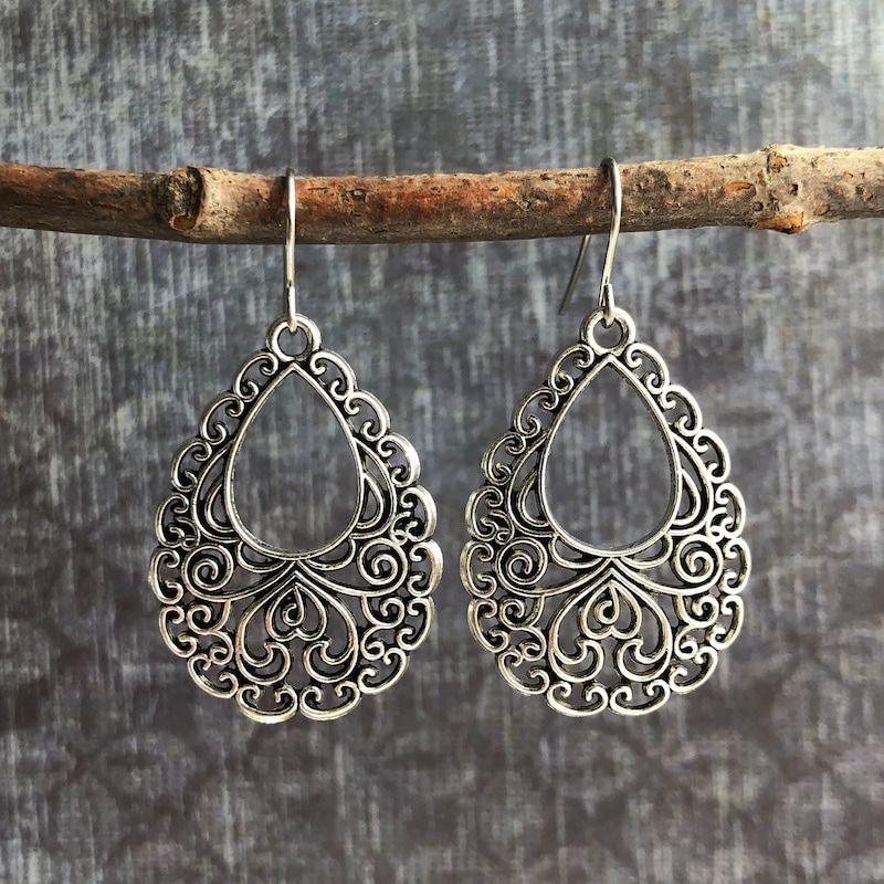 Bohemian Earrings - Etsy