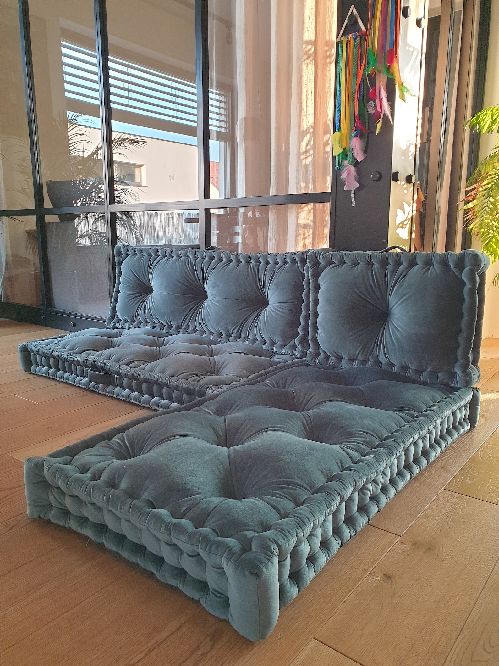 Custom Size Cushion, Floor Modular Sofa, Floor Seating Sofa, French ...