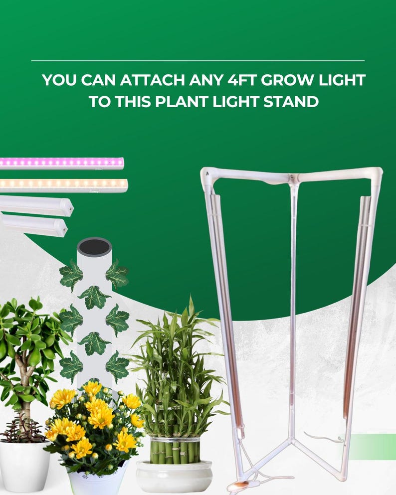 Plant Light Stand Plant Stand for Grow Lights-tall Plant Light Stand ...