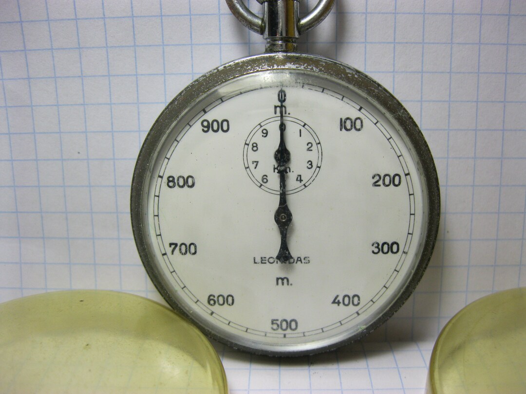 Stopwatch LEONIDAS Pocket Time Counter Chronograph Split Test - Etsy