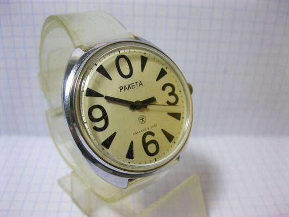 Raketa watches Big Zero Soviet Big Zero Rocket Watch… - Gem
