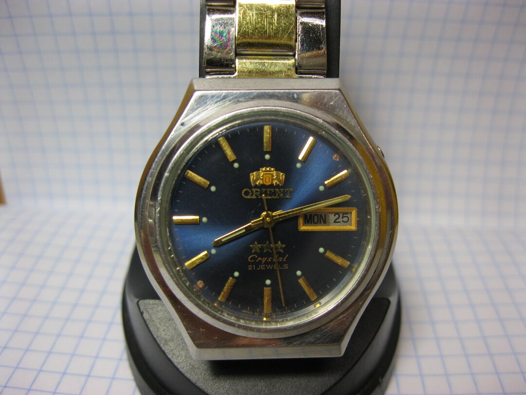 Orient Crystal, Japanese Watch, Vintage Japan, Orient Japan Crystal ...