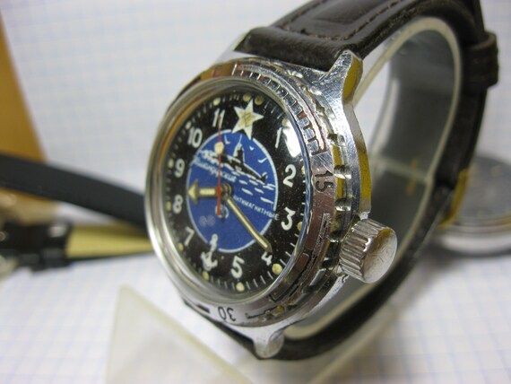 Vostok watch, amphibian, Russian commander’s watch, U… - Gem
