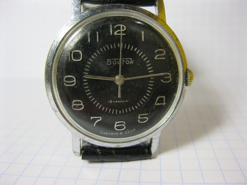 Vostok Watch Vintage Collection for Men Ussr Gilding Russian Watches ...