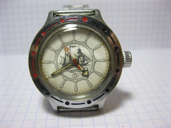 Vostok watch, amphibian, Russian commander’s watch, U… - Gem
