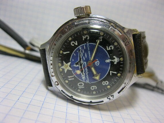 Vostok watch, amphibian, Russian commander’s watch, U… - Gem