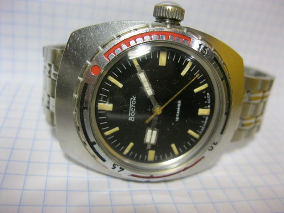 Vostok watch, amphibian, Russian commander’s watch, U… - Gem