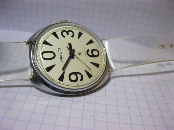 Raketa watches Big Zero Soviet Big Zero Rocket Watch… - Gem