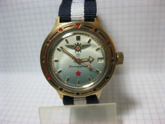 Vostok watch, amphibian, Russian commander’s watch, U… - Gem