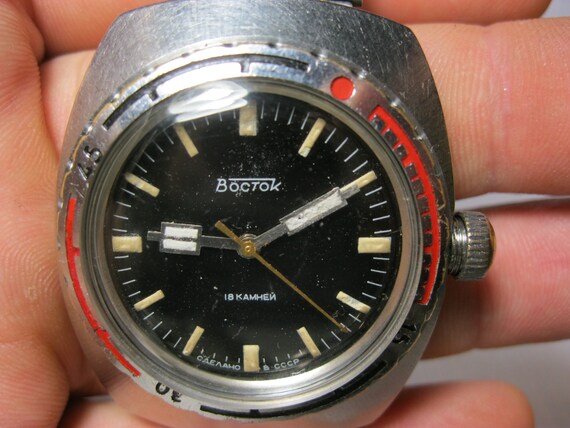 Vostok watch, amphibian, Russian commander’s watch, U… - Gem
