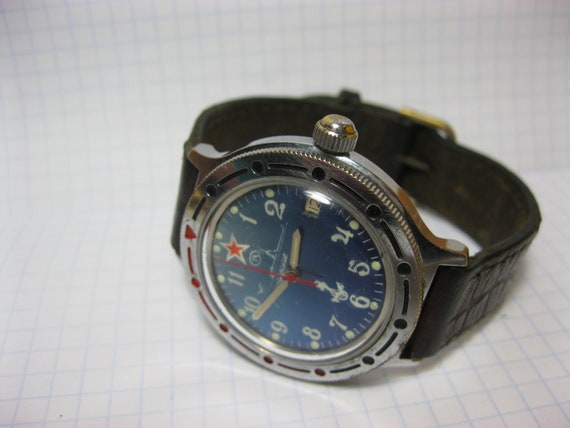 Vostok watch, amphibian, Russian commander's watch, U… - Gem