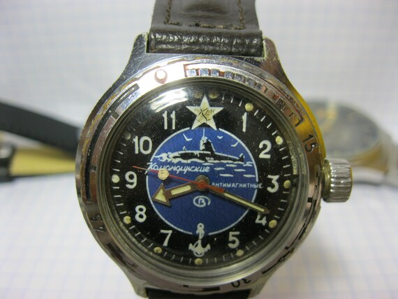Vostok watch, amphibian, Russian commander’s watch, U… - Gem