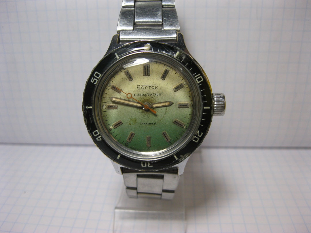 Vostok Watch Vintage Collection for Men Ussr Gilding Russian Watches Vostok Antique Soviet ...