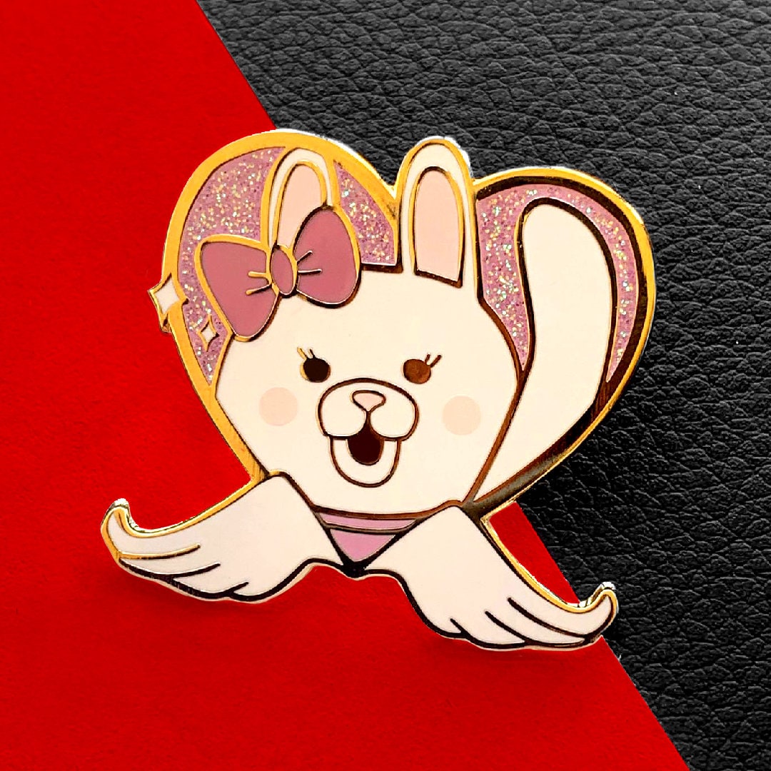 Rabbit Magical Miracle Girl - Enamel Pin - Etsy