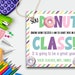 PRINTED You Donut Know How Excited I Am to Have You in My Class Back to ...