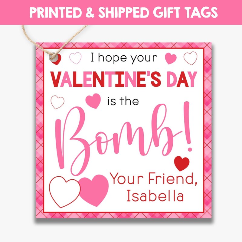 Bath Bomb Tag - Etsy