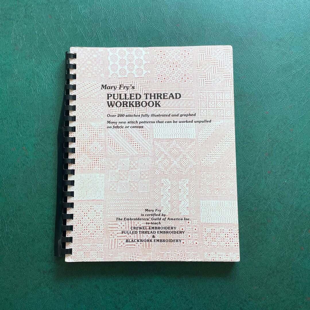 1978 Mary Frys Pulled Thread Workbook - Etsy