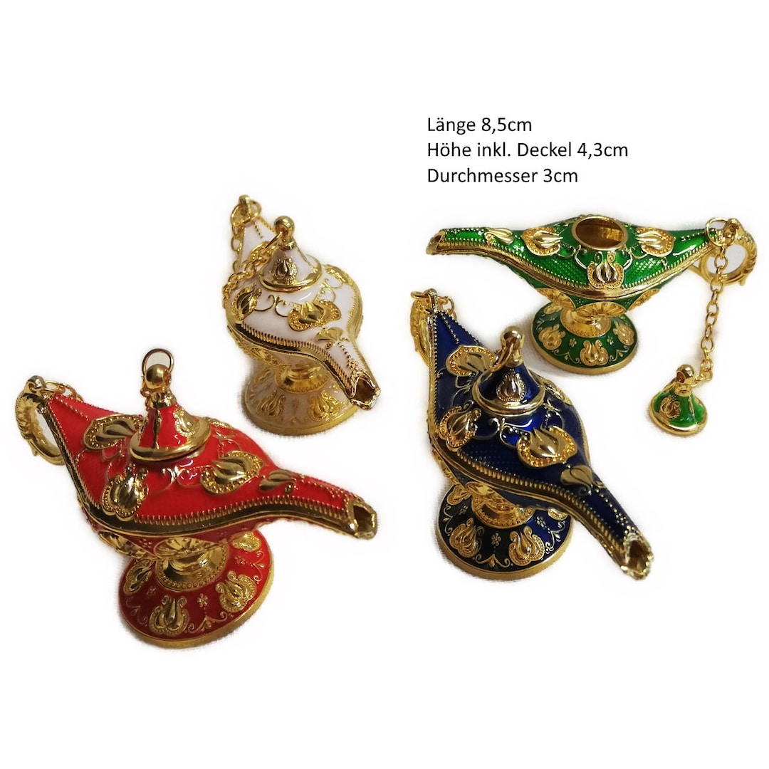 Oil Lamp Mini Aladdin's Magic Lamp Small for Dolls and Storytelling ...