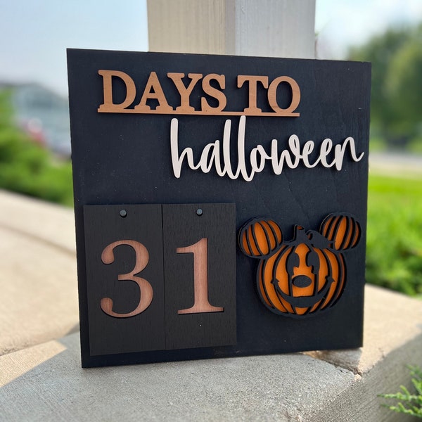 Halloween Countdown - Etsy